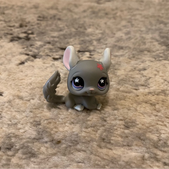 Littlest Pet Shop | Toys | Rare Littlest Pet Shop Lps 207 Chinchilla ...